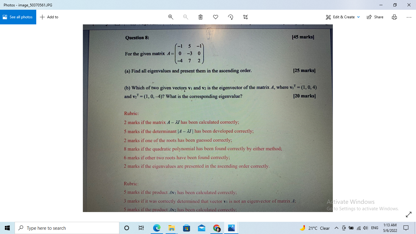 Solved Photos - image_50370561.JPG See all photos + Add to | Chegg.com