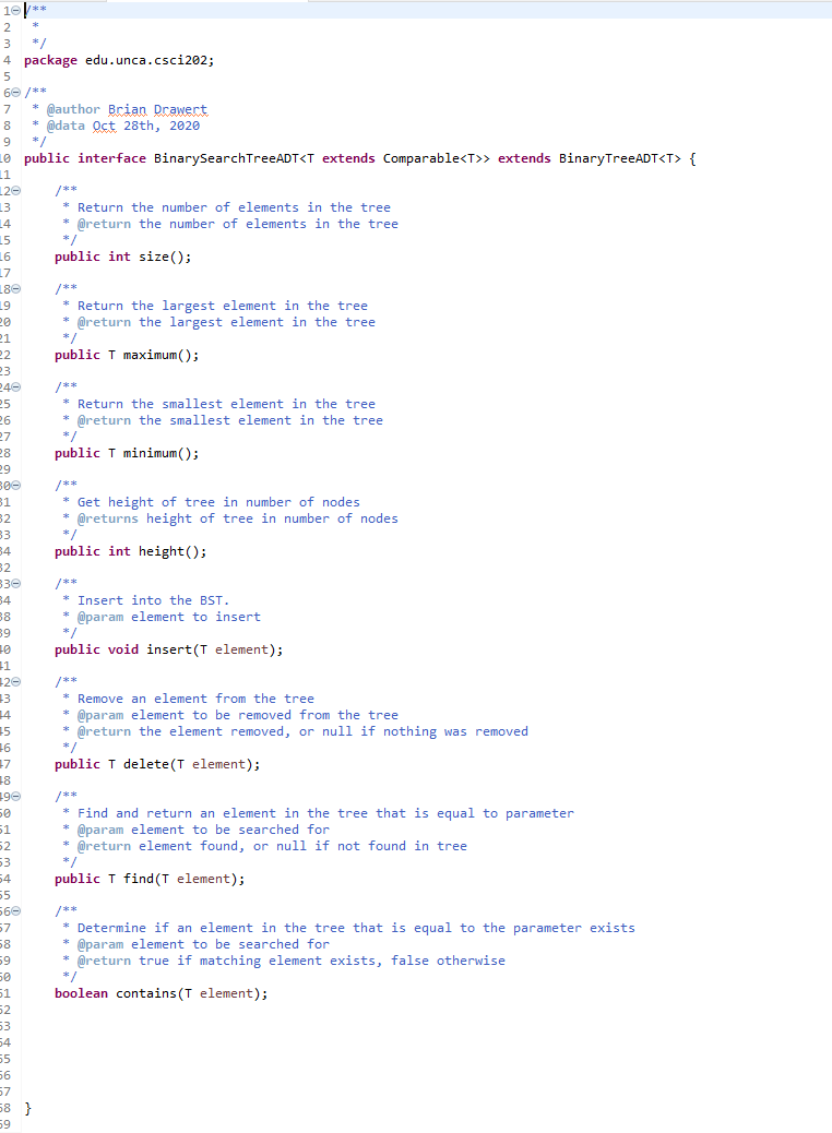 Java Foundationsimplement an AVL tree, which is a BST | Chegg.com