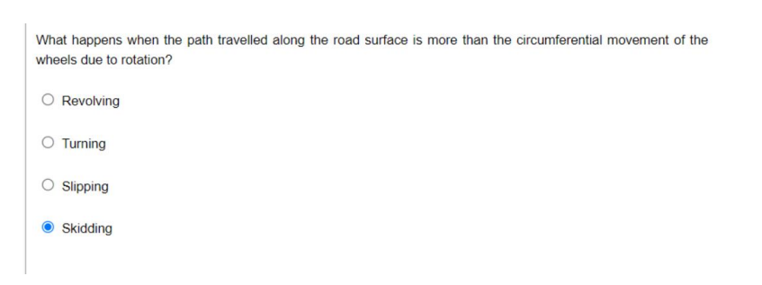 Solved What happens when the path travelled along the road | Chegg.com