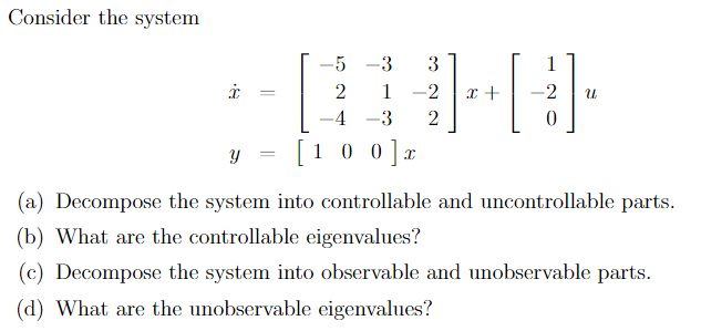 Solved Consider the | Chegg.com