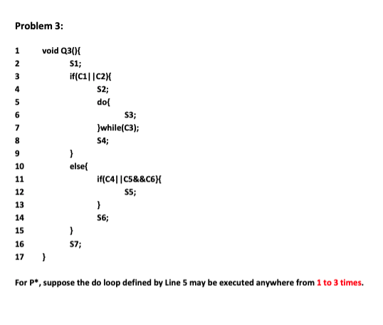 (15 pts) 1. Draw the program graph. You must use line | Chegg.com