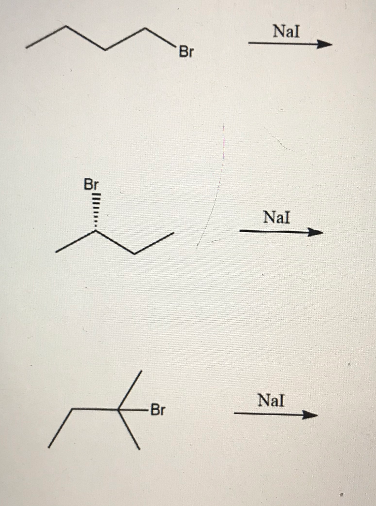 Solved Draw the arrow pushing mechanism for the SN2 reaction | Chegg.com