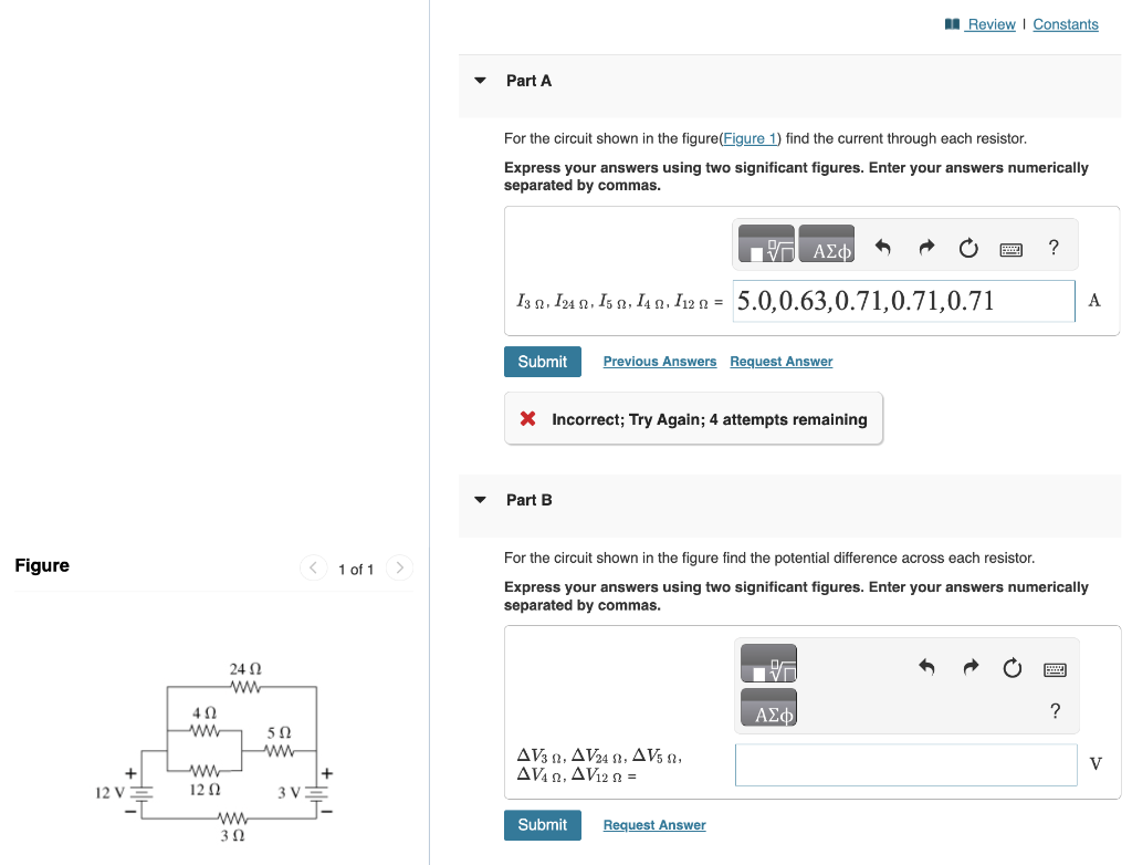 Solved The figure shows a circuit consisting of three | Chegg.com