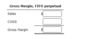 Solved in, first-out (FIFO). Note: For negative amounts, | Chegg.com