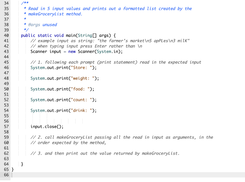 Solved This program takes input from the user and prints out | Chegg.com