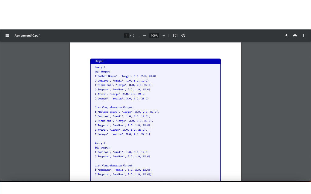 Solved Queries In class we were introduced to SQL and the | Chegg.com