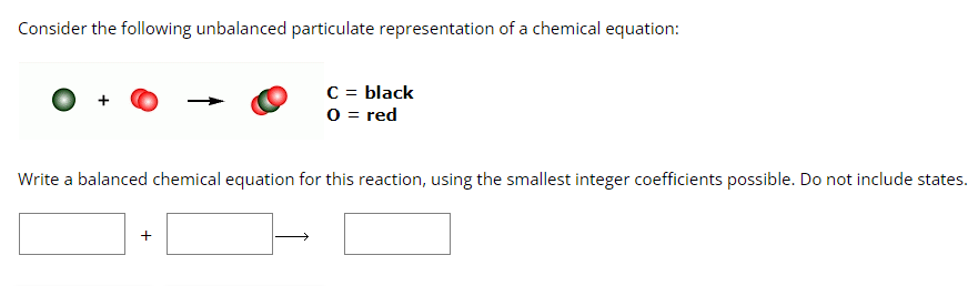Solved Consider the following unbalanced particulate | Chegg.com