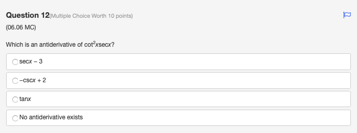 Solved Question 2(Multiple Choice Worth 10 points) (06.02 | Chegg.com