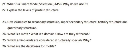 Solved 21. What is a Smart Model Selection (SMS)? Why do we | Chegg.com