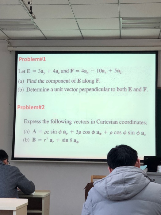Solved Problem#1 Let E = 3a, + 4a. and F = 4a,-10a, + 5a. | Chegg.com