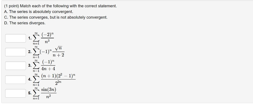 Solved: Match Each Of The Following With The Correct State... | Chegg.com