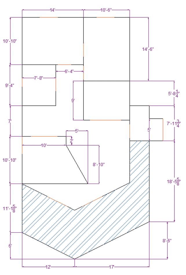 Please Draw by hand or in AutoCAD escape House of the | Chegg.com