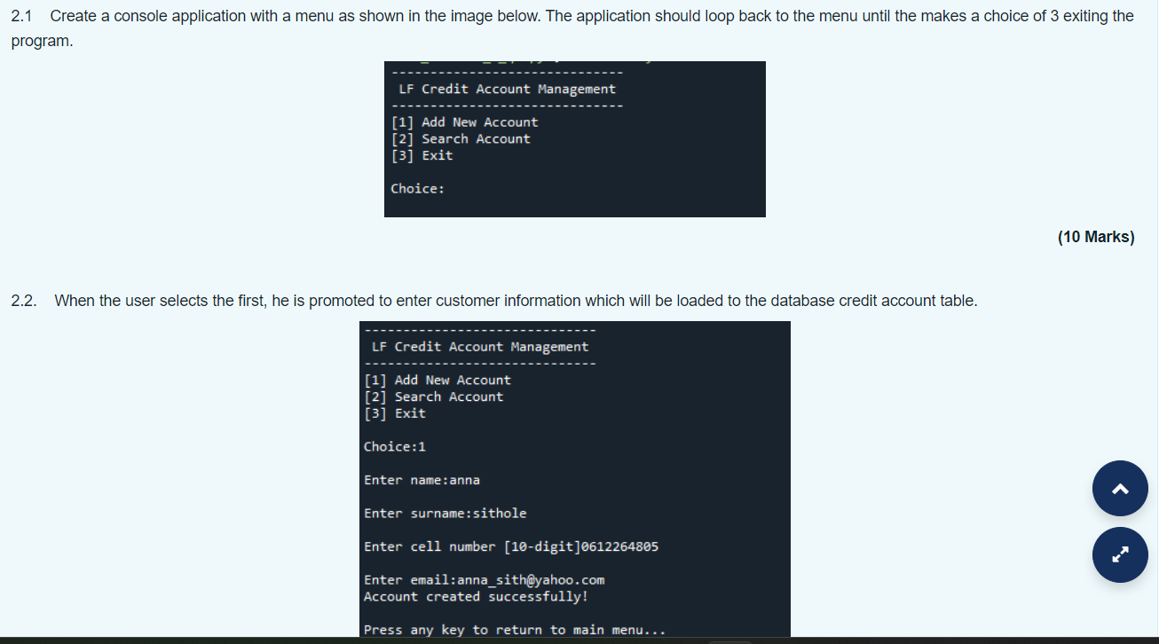 Solved python codes!!LindoFashion is a retail fashion | Chegg.com