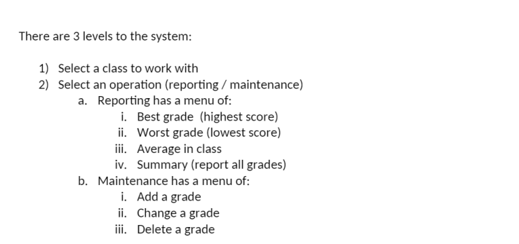 Solved For the final exam project, you are to write a | Chegg.com