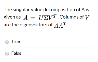 Solved SVD can be used to find the best K-rank approximation | Chegg.com