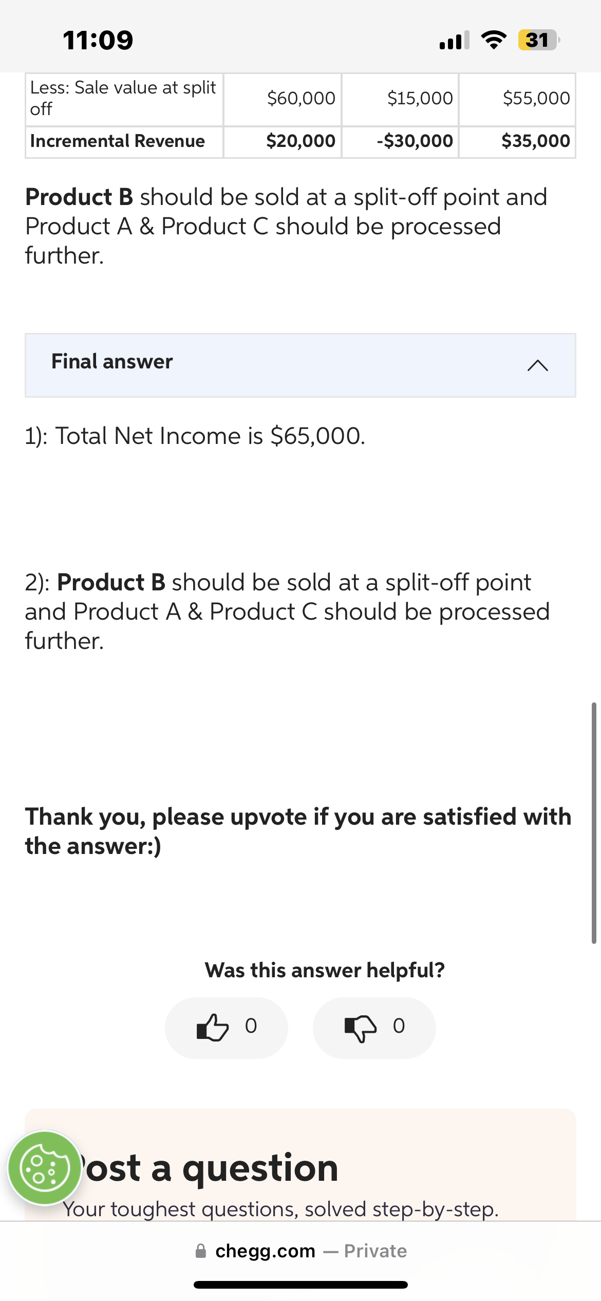 Solved I submitted chapter 7 part 1 and it was solved | Chegg.com