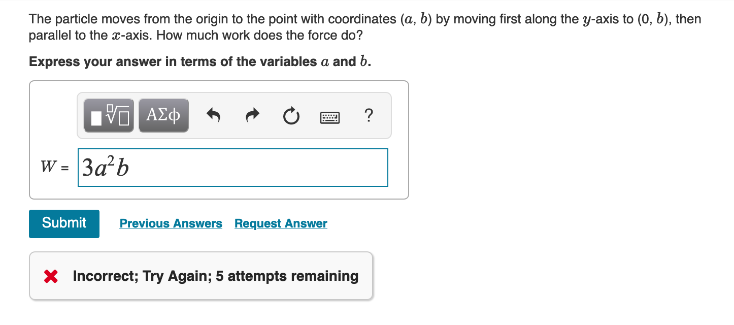 Solved Review Constants An Object Moving In The Xy Plane