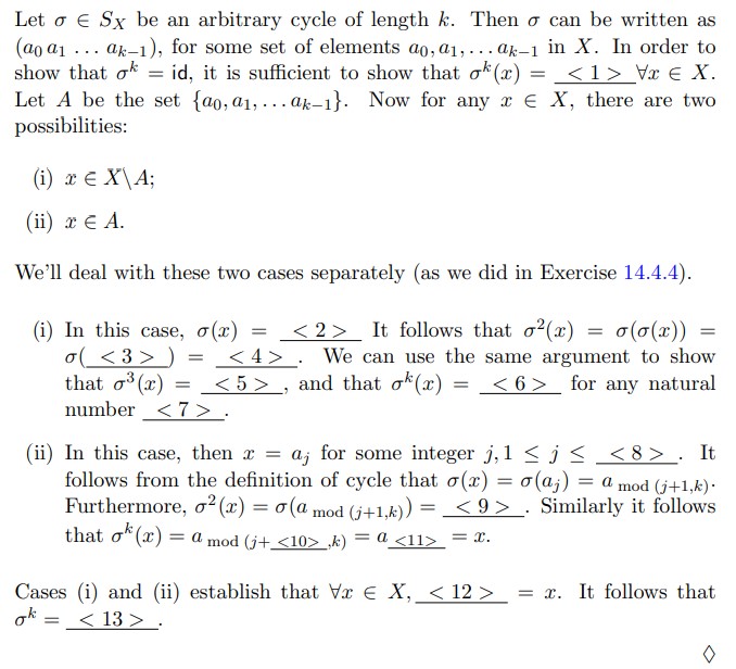 Solved Fill in the numbered blanks to complete the proof. | Chegg.com