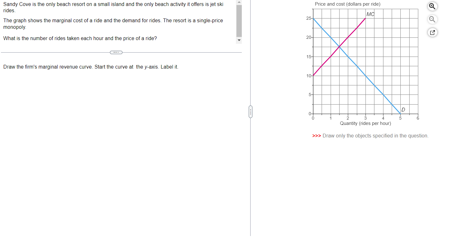 Solved Sandy Cove is the only beach resort on a small island | Chegg.com