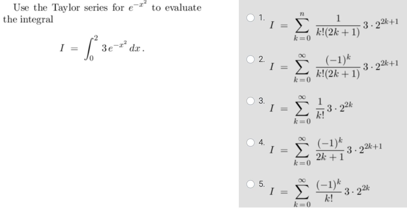 Use the Taylor series for e the integral to evaluate | Chegg.com