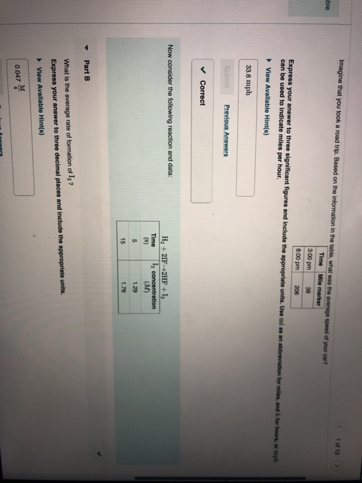 Solved Correct Part C Based on your answer to Part B, what | Chegg.com