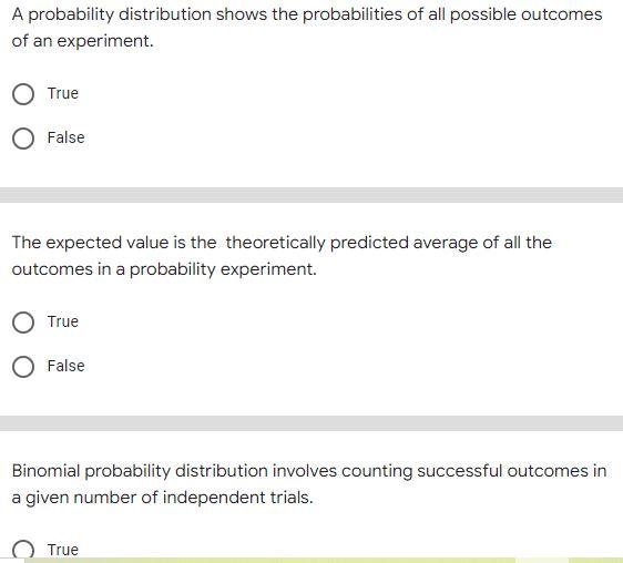 Solved A probability distribution shows the probabilities of | Chegg.com