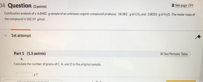 Solved 4 Question (2 points) aSee page 299 Combustion | Chegg.com Solved 4 Question (2 points) aSee page 299 Combustion | Chegg.com