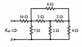 Solved Find Rab in the following circuit | Chegg.com