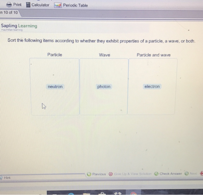 Solved Sort the following items according to whether they | Chegg.com