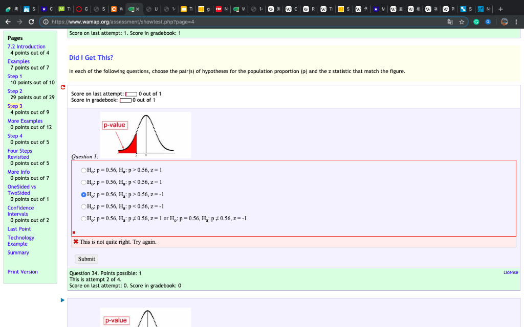 Solved S N https://www.wamap.org/assessment/showtest.php? | Chegg.com