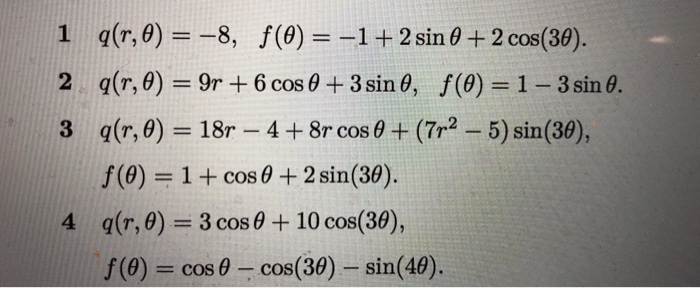 Solved Use the method of eigenfunction expansion to find the | Chegg.com
