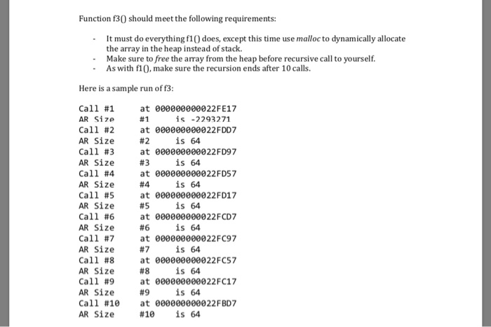 Solved Problem Description: You are to write a simple C | Chegg.com
