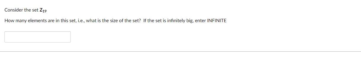 Solved Consider The Congrence Classes On The Set Z Defined