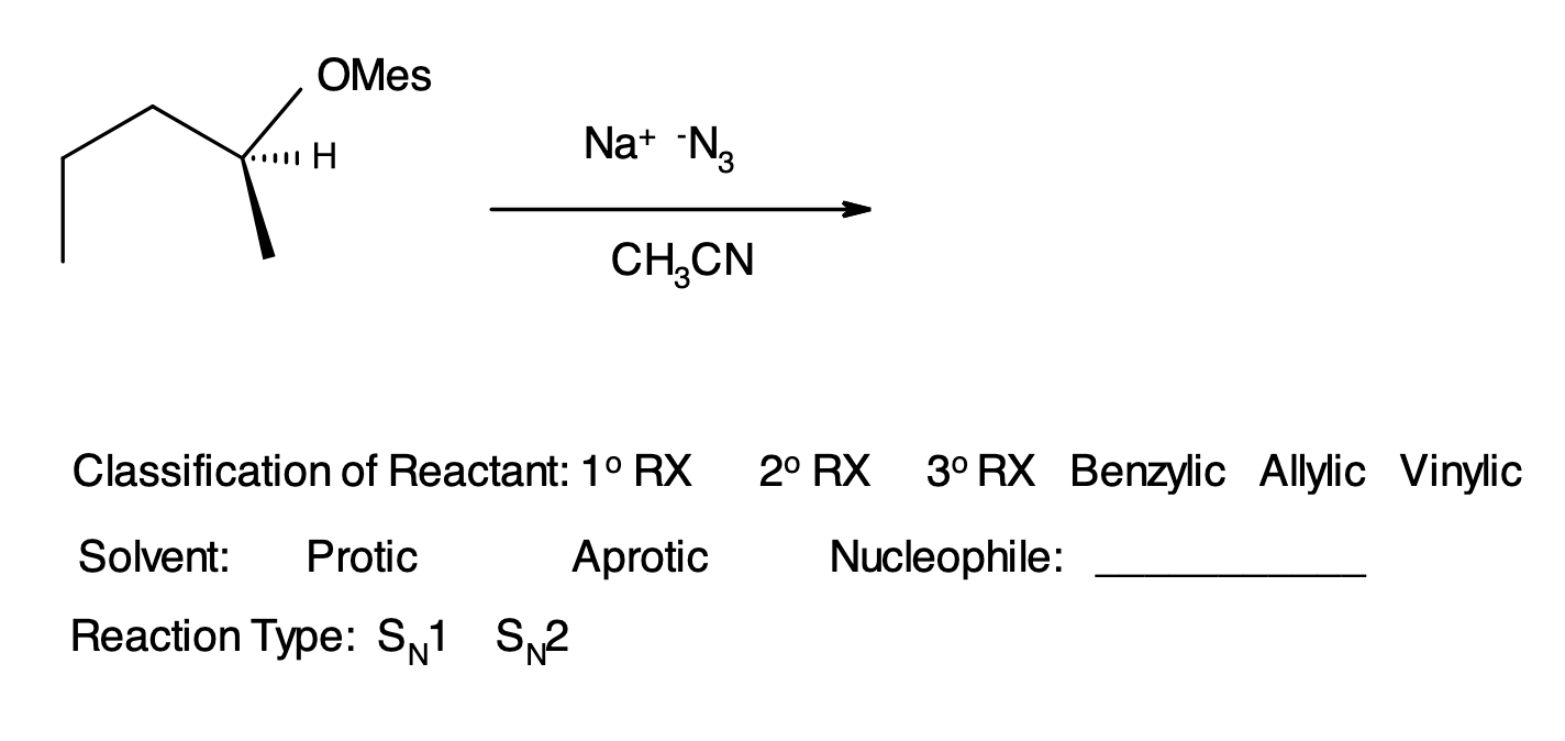 Solved CH3CH2OH Na+−CN Classification of Reactant: | Chegg.com