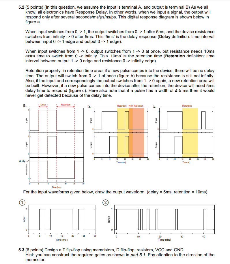 Solved Question 5: Synchronous Sequential Logic (15 points) | Chegg.com