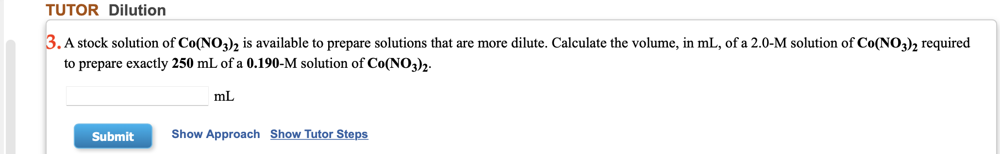 Solved TUTOR Limiting Reactants: Compare Reactant Moles 1. | Chegg.com