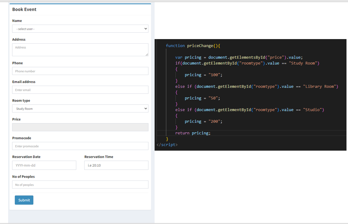 Solved For example, I am trying to select room type study | Chegg.com
