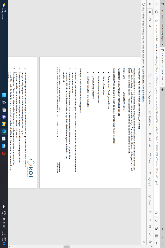 Solved Assessment type; Individual written assessment (1,000 | Chegg.com