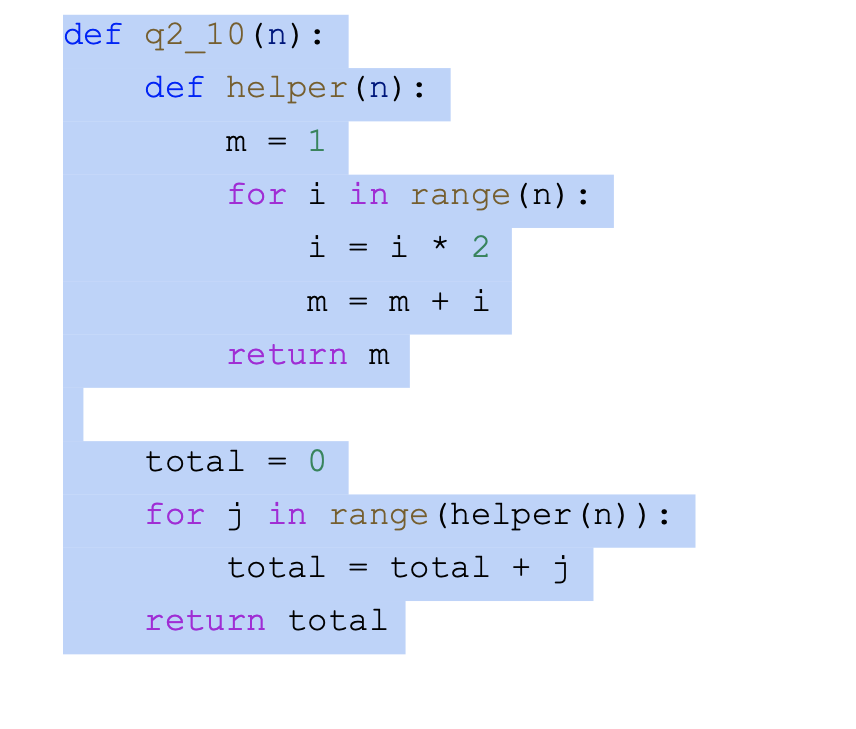 Solved I am confused on which type of complexity the | Chegg.com