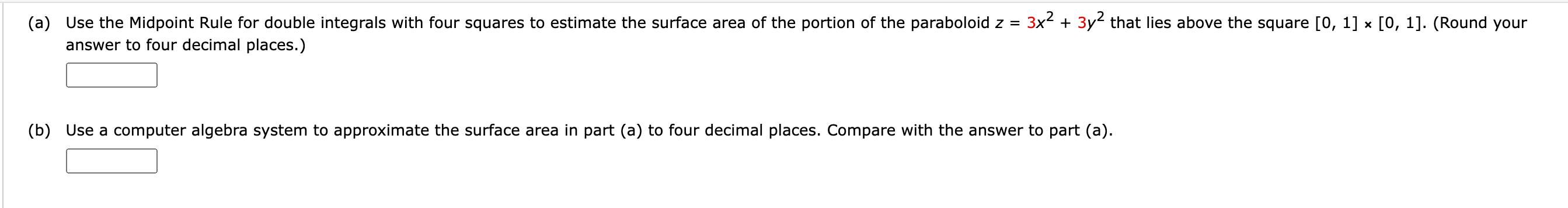 Solved Х (a) Use the Midpoint Rule for double integrals with | Chegg.com