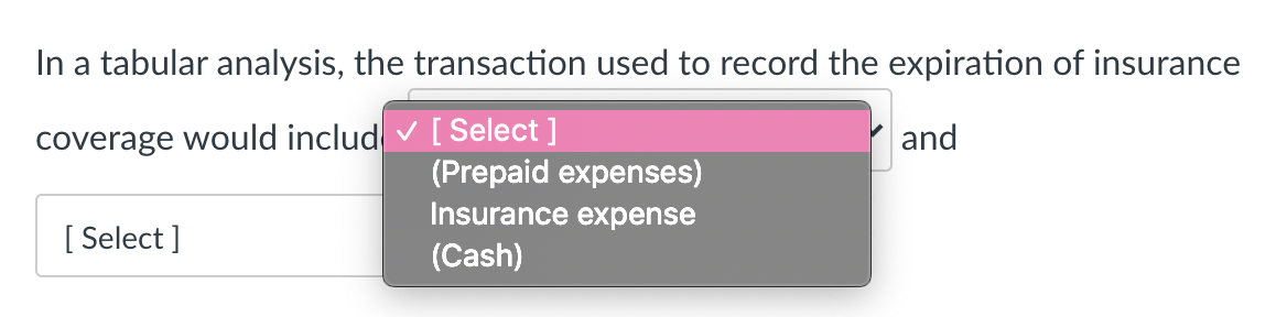 Solved In a tabular analysis, the transaction used to record | Chegg.com