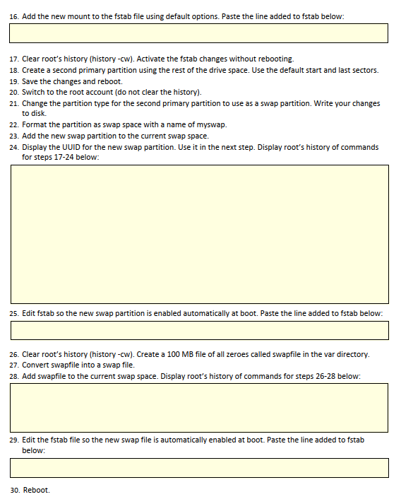 Solved 1. Display all files with the word hostname in the | Chegg.com