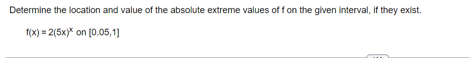 Solved Determine the location and value of the absolute | Chegg.com