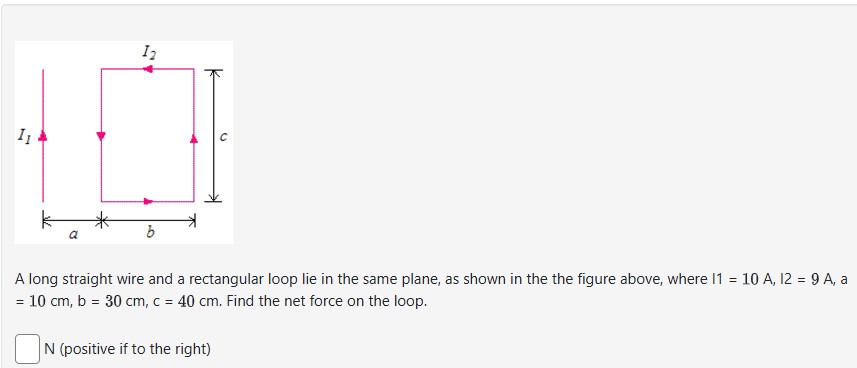 Solved A long straight wire and a rectangular loop lie in | Chegg.com