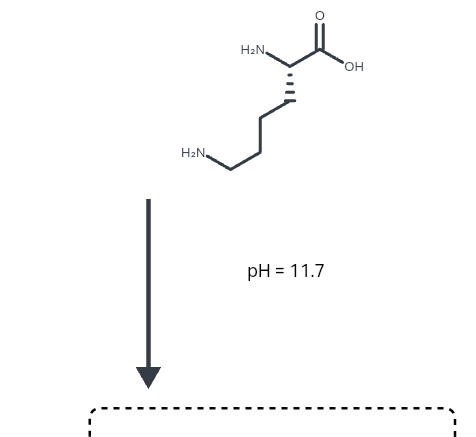 Solved Draw the predominant form of lysine at pH = 11.7. The | Chegg.com