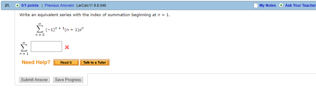 Solved 21. + 0/1 points | Previous Answers LarCalc11 | Chegg.com