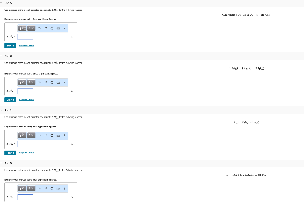 Solved Part A Express your answer using four significant | Chegg.com