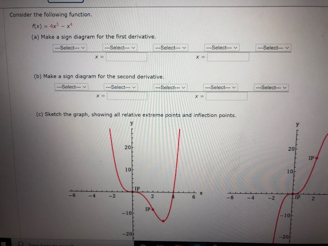 Solved Consider the following function. f(x) = 4x3 - x (a) | Chegg.com