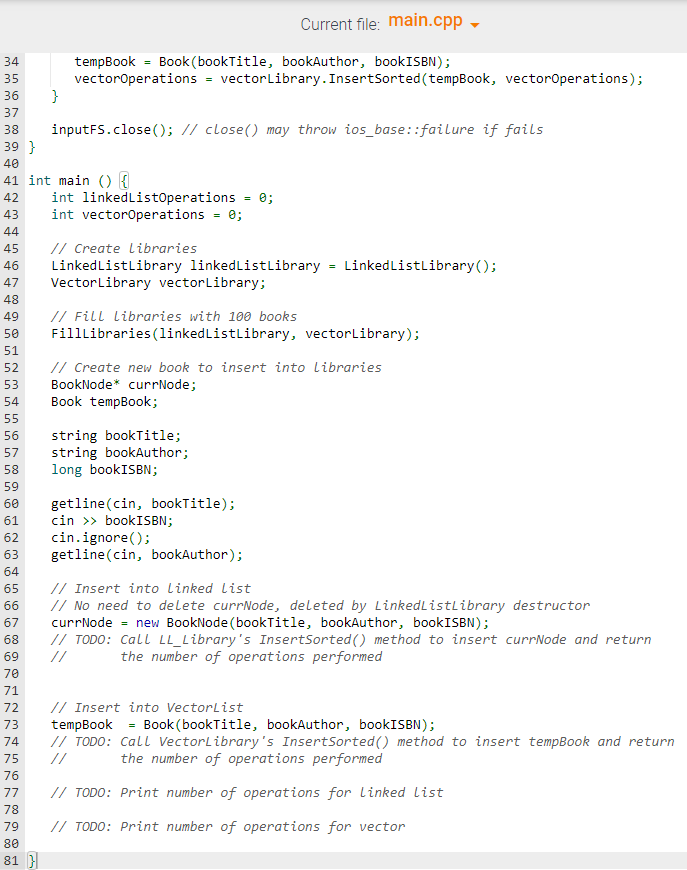 Solved Two sorted lists have been created, one implemented | Chegg.com