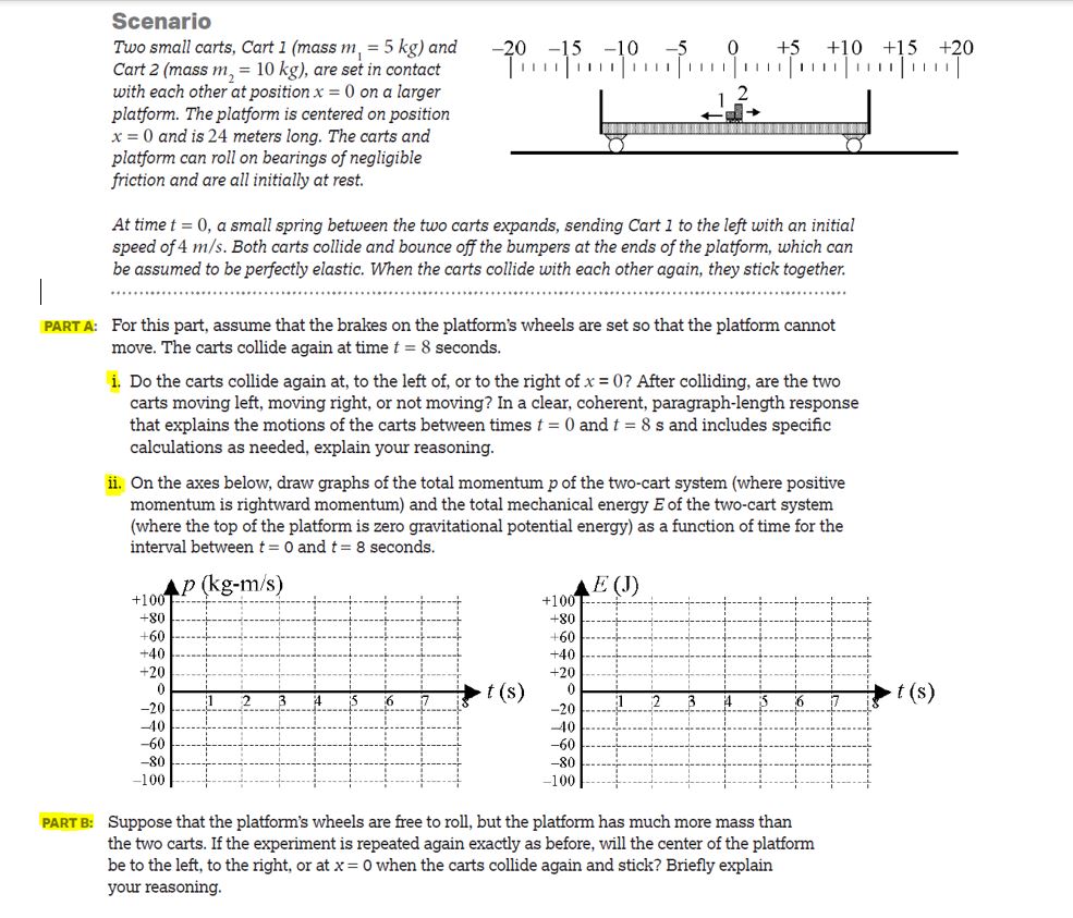 Solved J - ﻿Momentum and Energy in Collisions | Chegg.com
